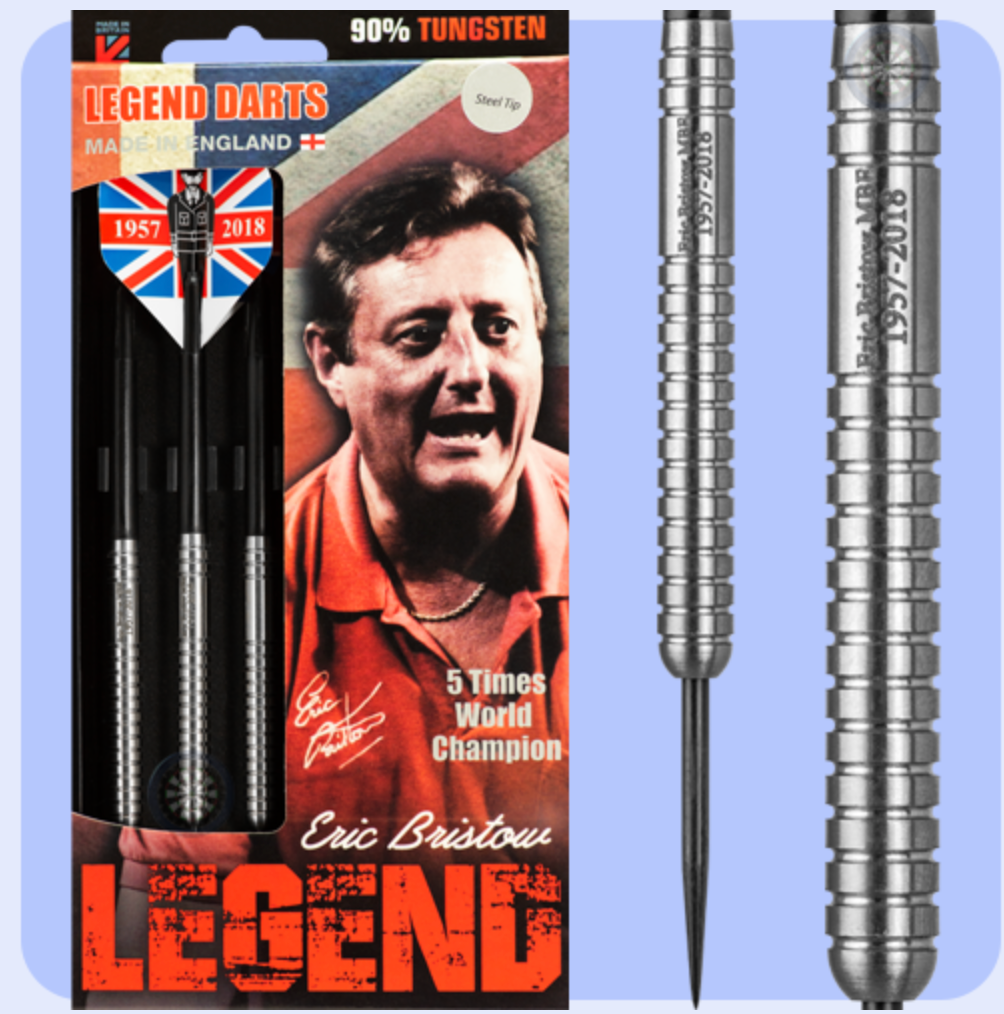 Eric Bristow Legend Darts Steel Tip Tungsten - Crafty Cockney